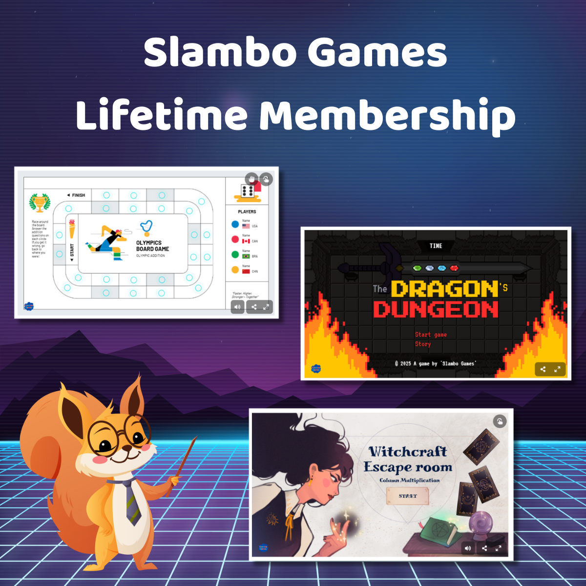 Slambo Games - Lifetime Membership - slamboresources